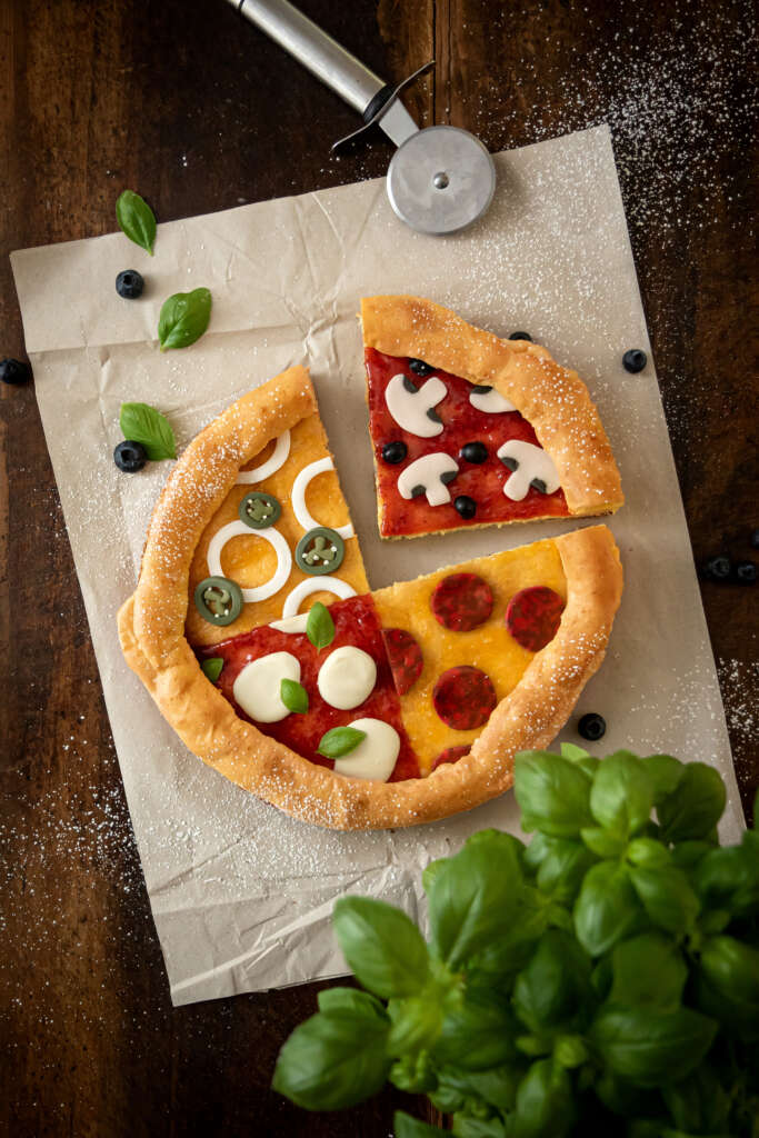 Pizzakuchen „Quattro Stagioni“ — Kuchenstickel