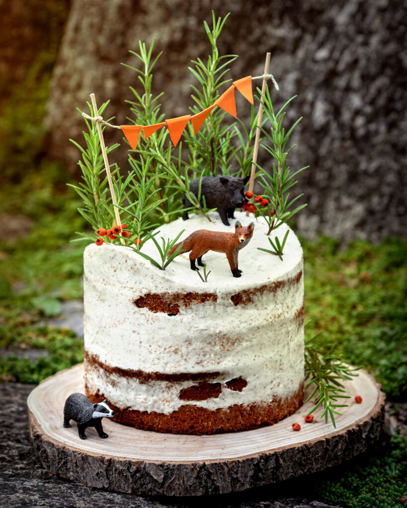 Rosmarin-Orangen-Waldtorte — Kuchenstickel